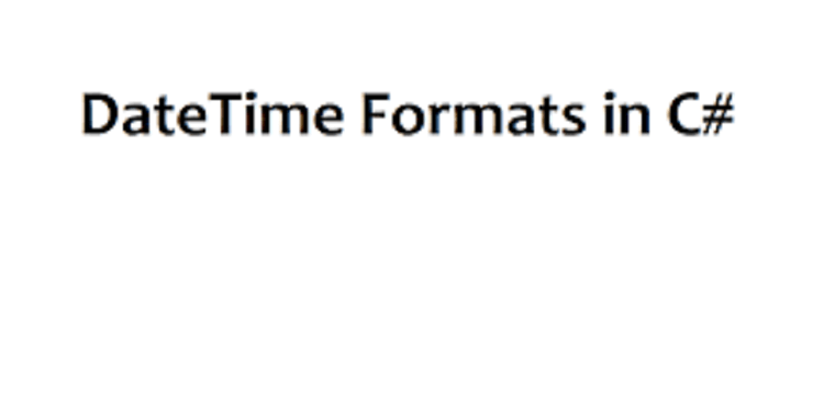 کار با تاریخ و زمان (date & time) در سی شارپ | دانش و فناوری بامداد