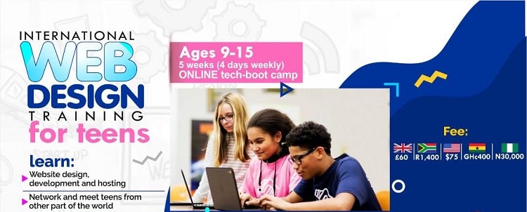 کاملترین دوره آموزشی طراحی وب ویژه نوجوانان